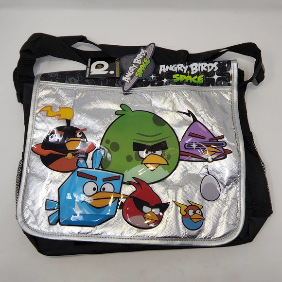 angry birds | Accessories | Angry Birds Space Gang Messenger Bag Book ...
